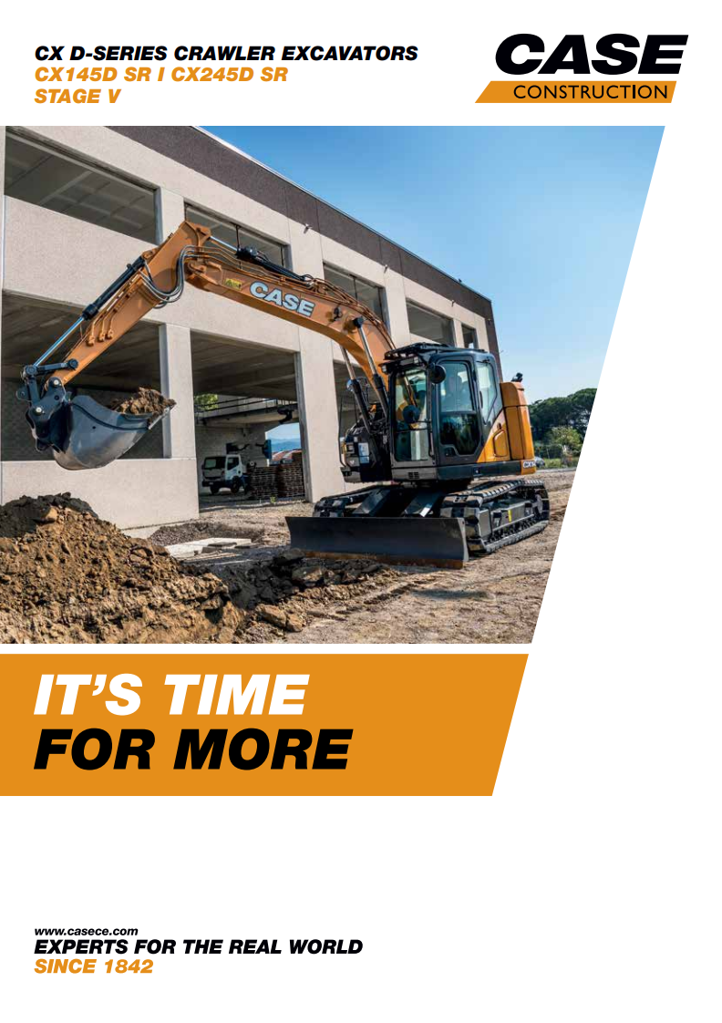 Case CX145D – SR – Troost Machinehandel & Techniek