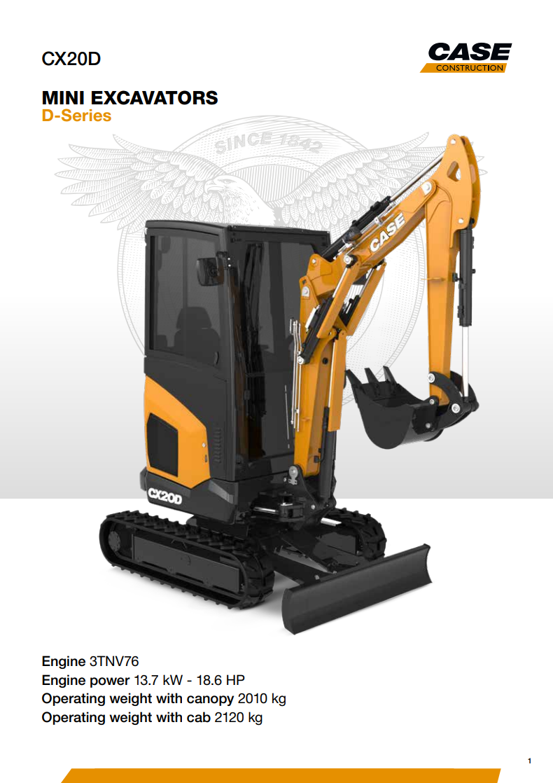 CASE CX20D – Troost Machinehandel & Techniek