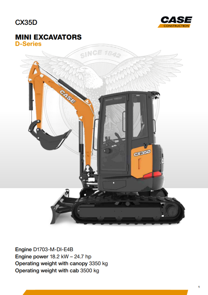 Case CX35D – Troost Machinehandel & Techniek