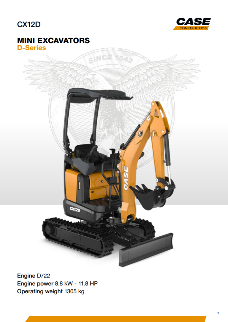 Case CX12D – Troost Machinehandel & Techniek