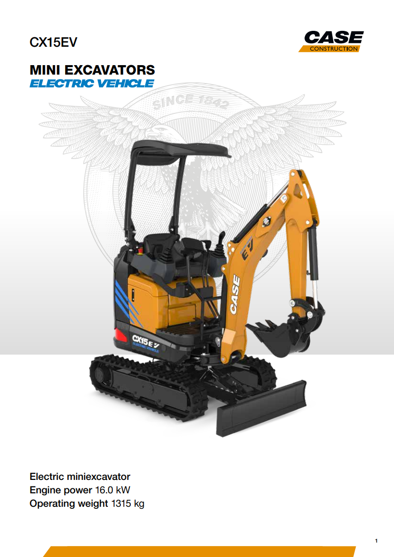 Case CX15EV – Troost Machinehandel & Techniek