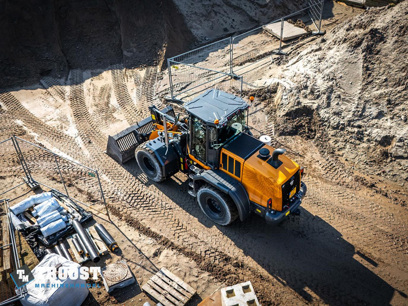 Nieuwe CASE 621G Voor Jeroen Kroon Loon En Grondverzet Bedrijf Nieuwe CASE 621G Voor Jeroen Kroon Loon En Grondverzet Bedrijf